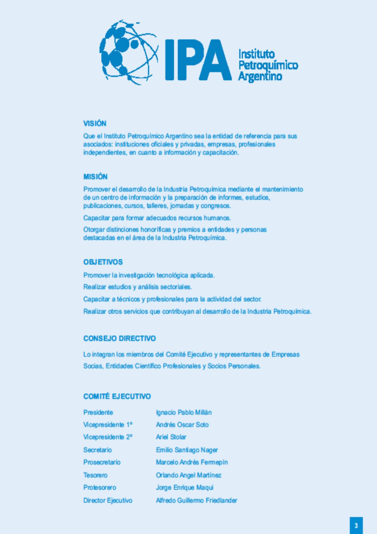 Información Estadística de la Industria Petroquímica y Química de la ...